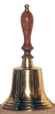 Large Teachers Bell - Brosamers Bells